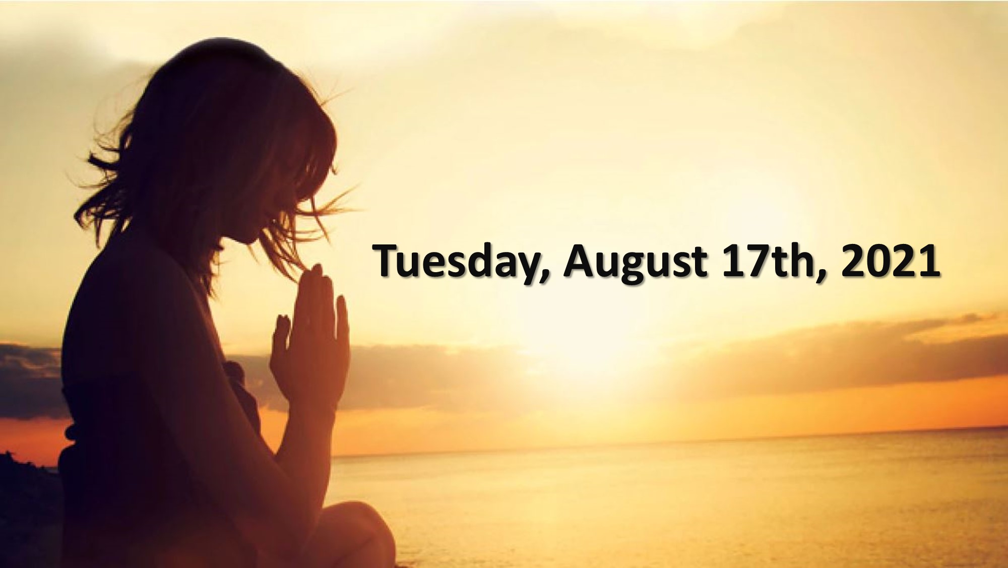 Round-Up of August Prayers - Disciples on the Run